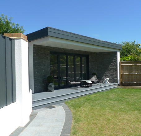 Detached garden room and wet room, Brighton - Folkes Architects